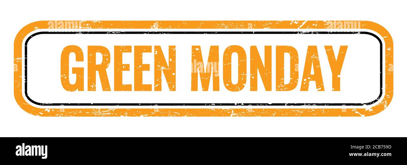 Green monday stamp hi-res stock photography and images - Alamy