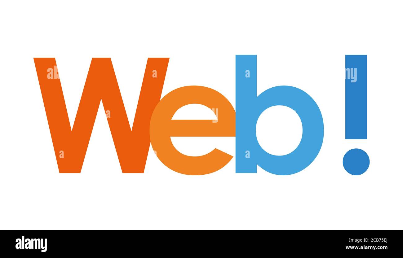 web text in white bakground Stock Photo - Alamy