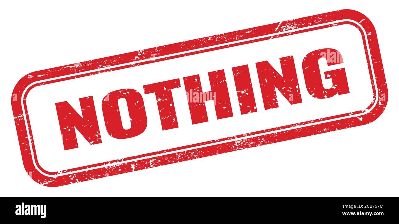 Nothing stamp hi-res stock photography and images - Alamy