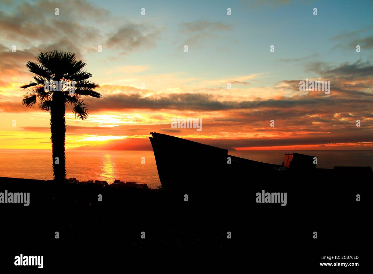 Tenerife sunset hi-res stock photography and images - Alamy
