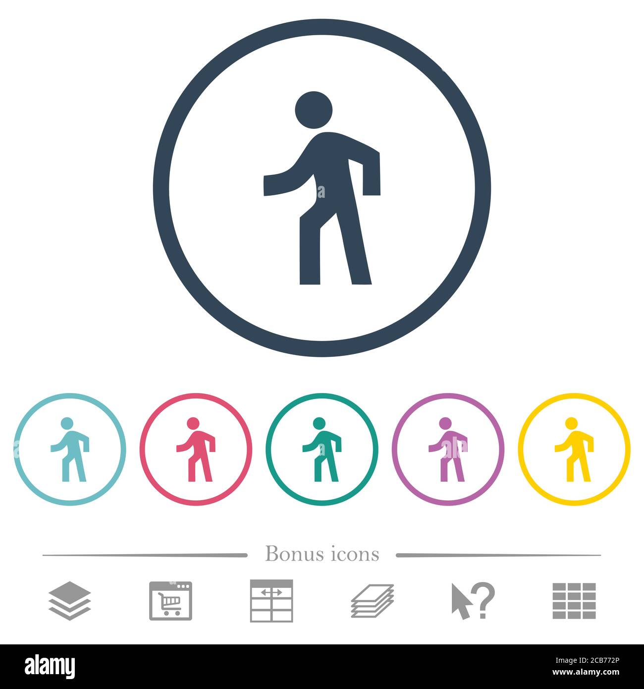 Walking in circles Cut Out Stock Images & Pictures - Alamy