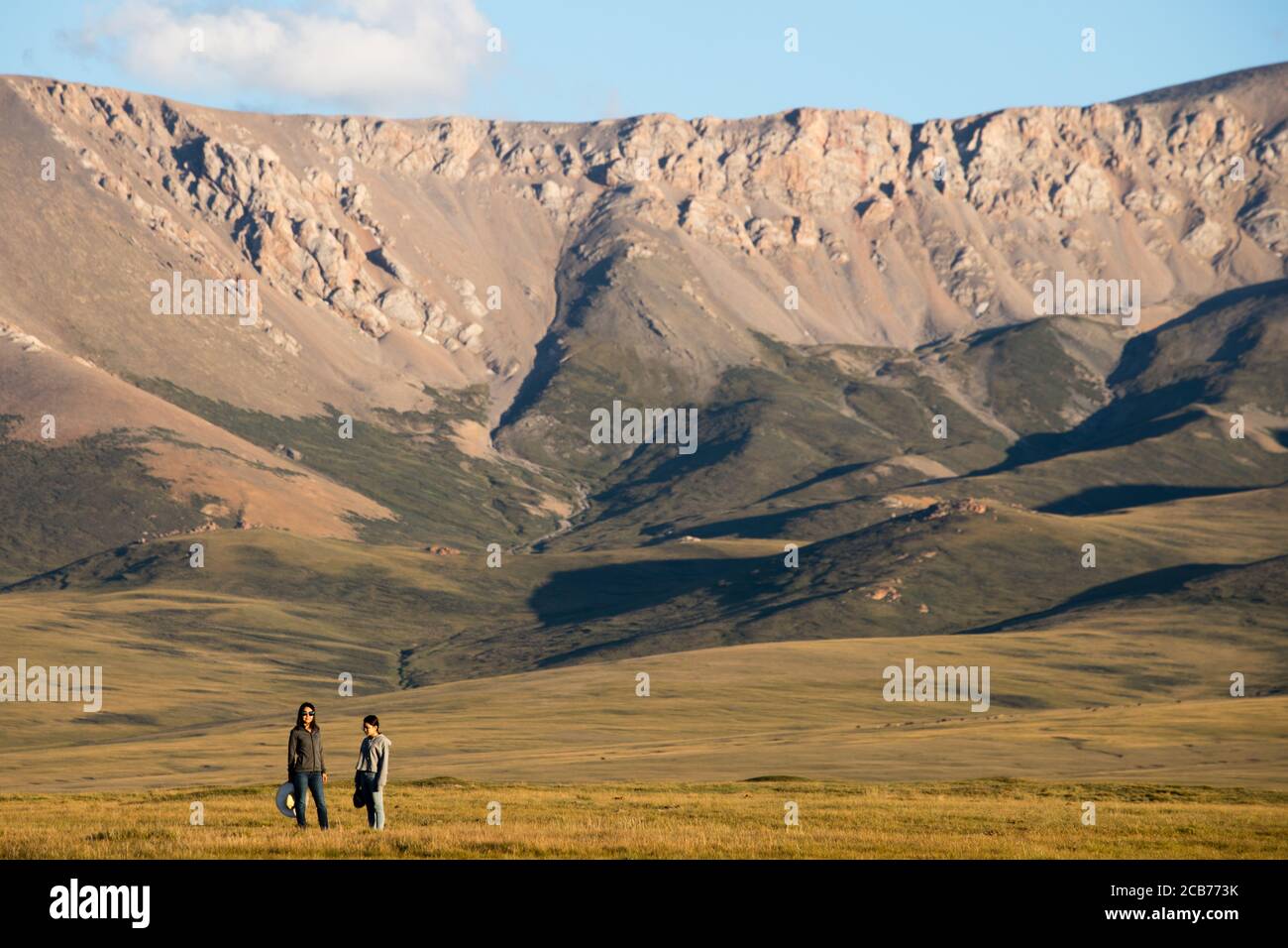 Scenes from Son Kol Lake in Kyrgyzstan's Naryn Oblast Stock Photo - Alamy