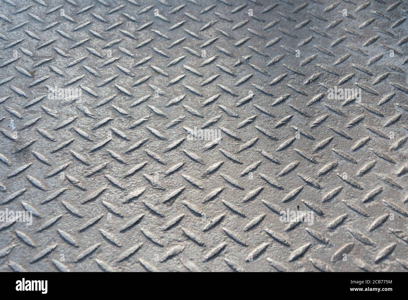 pattern style of steel floor for background Stock Photo - Alamy