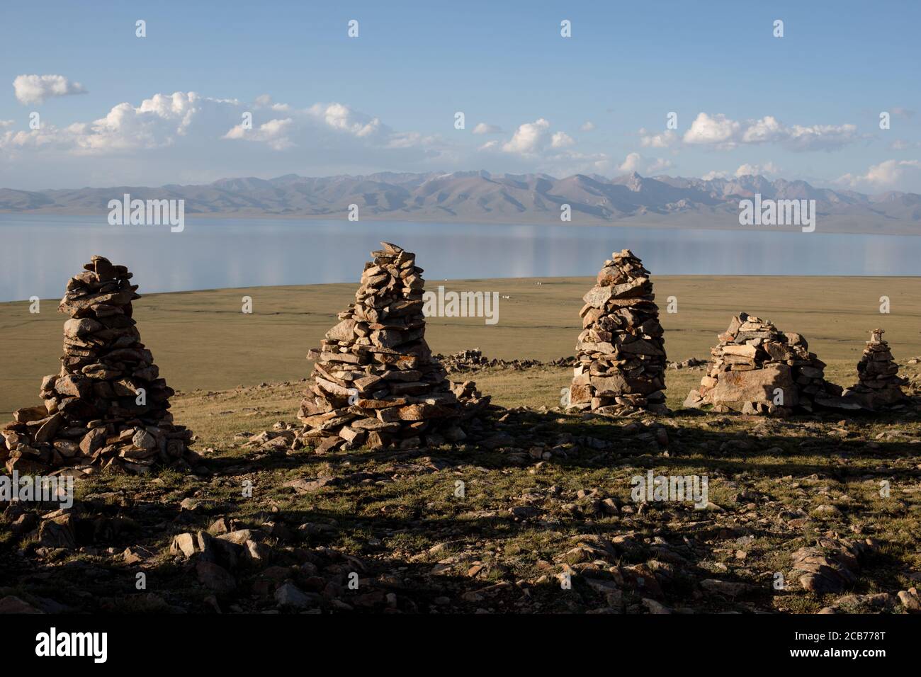 Scenes from Son Kol Lake in Kyrgyzstan's Naryn Oblast Stock Photo - Alamy