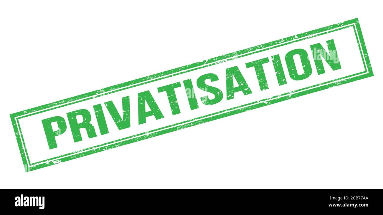 Privatisation word hi-res stock photography and images - Alamy