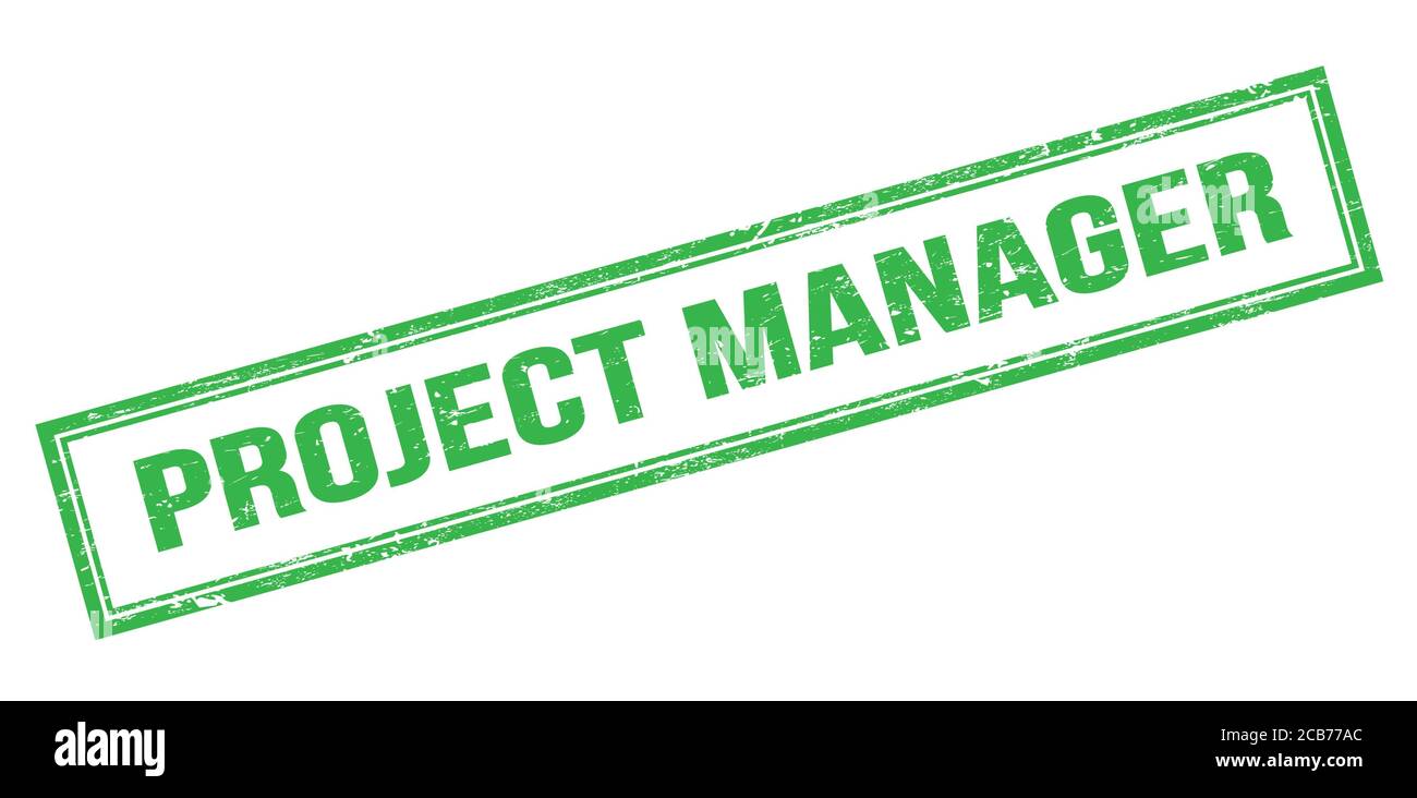 Project manager stamp hi-res stock photography and images - Alamy