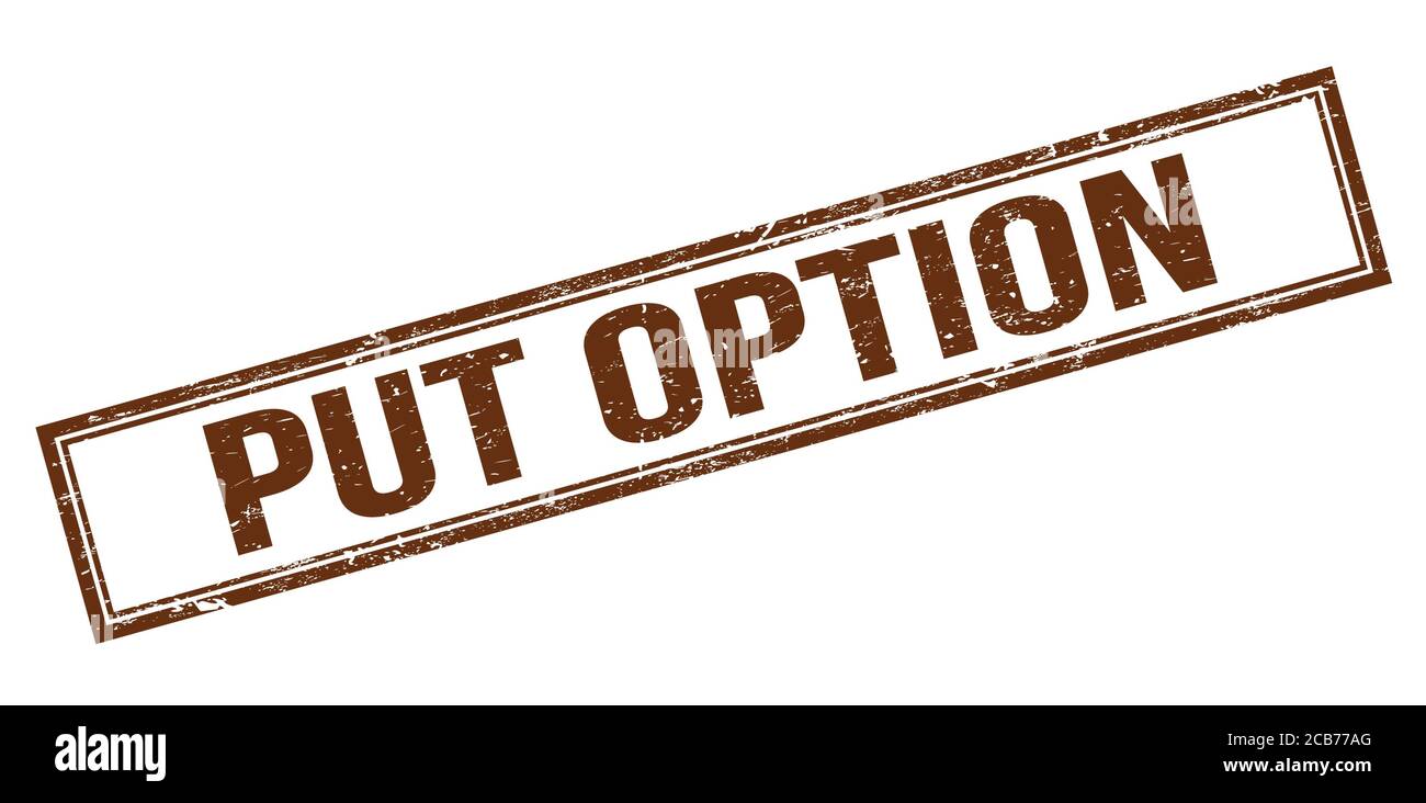 Put option word hi-res stock photography and images - Alamy