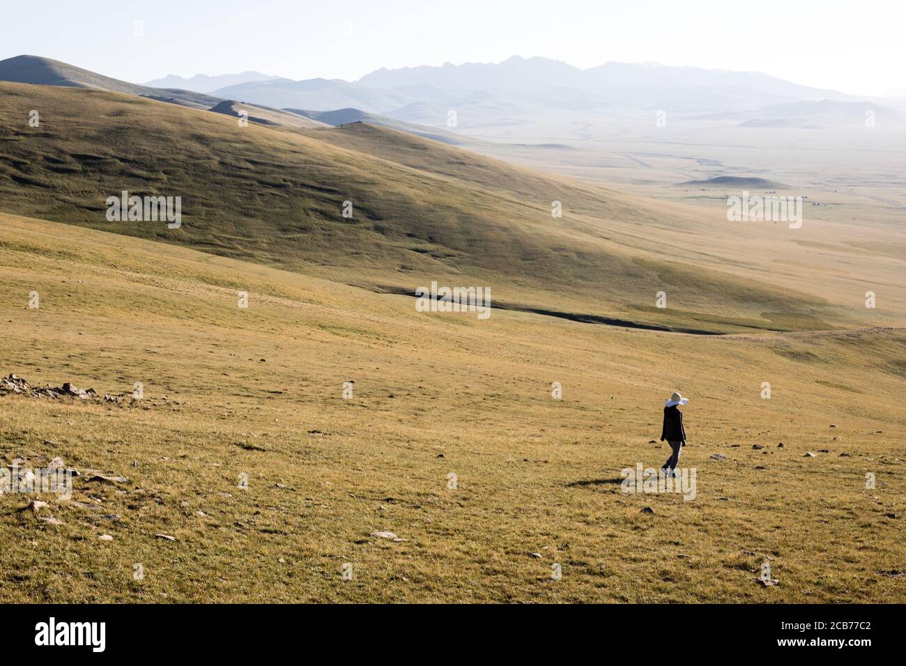 Scenes from Son Kol Lake in Kyrgyzstan's Naryn Oblast Stock Photo - Alamy