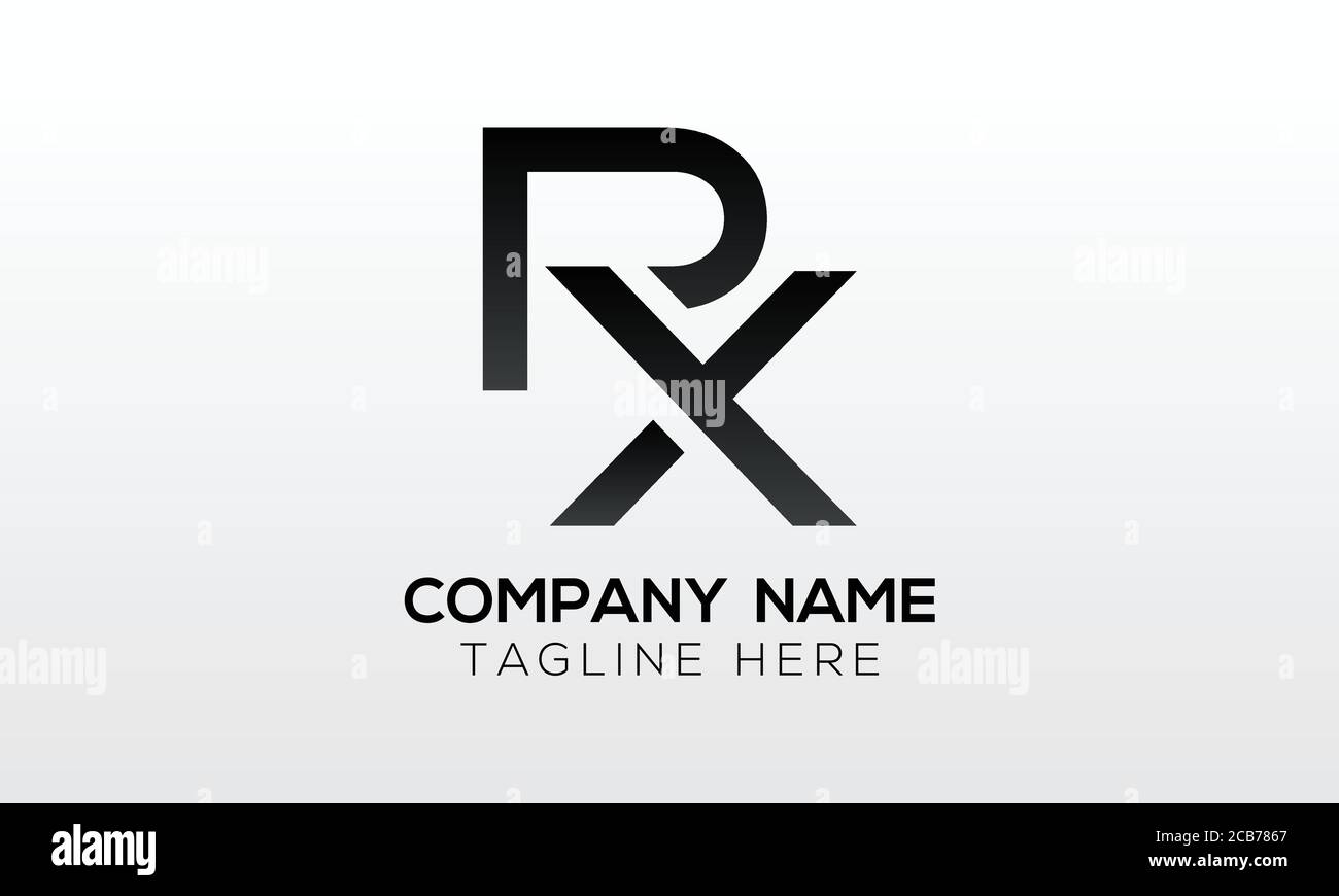 Initial PX Letter Logo With Creative Modern Business Typography Vector ...