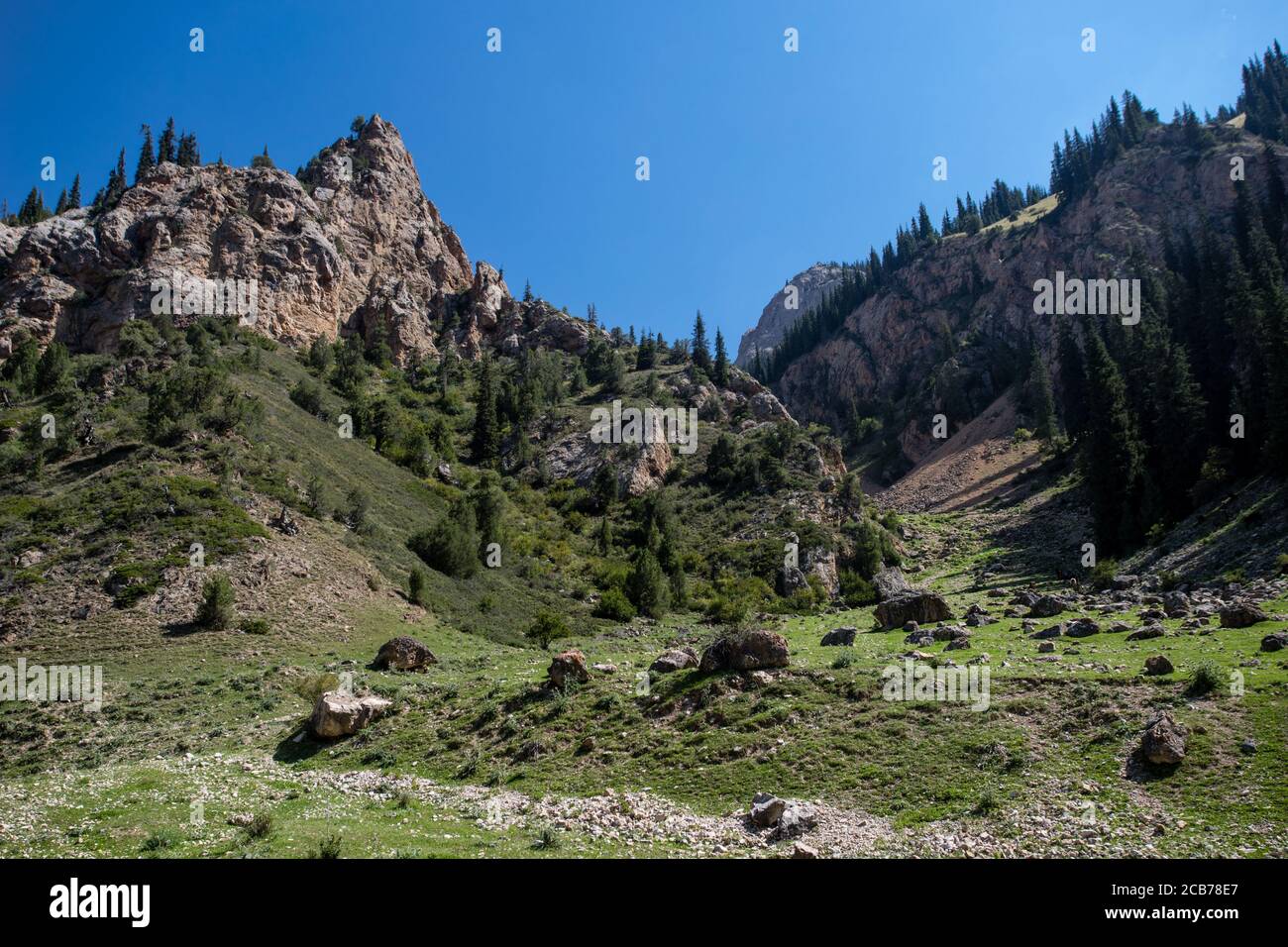 Scenes from Son Kol Lake in Kyrgyzstan's Naryn Oblast Stock Photo - Alamy