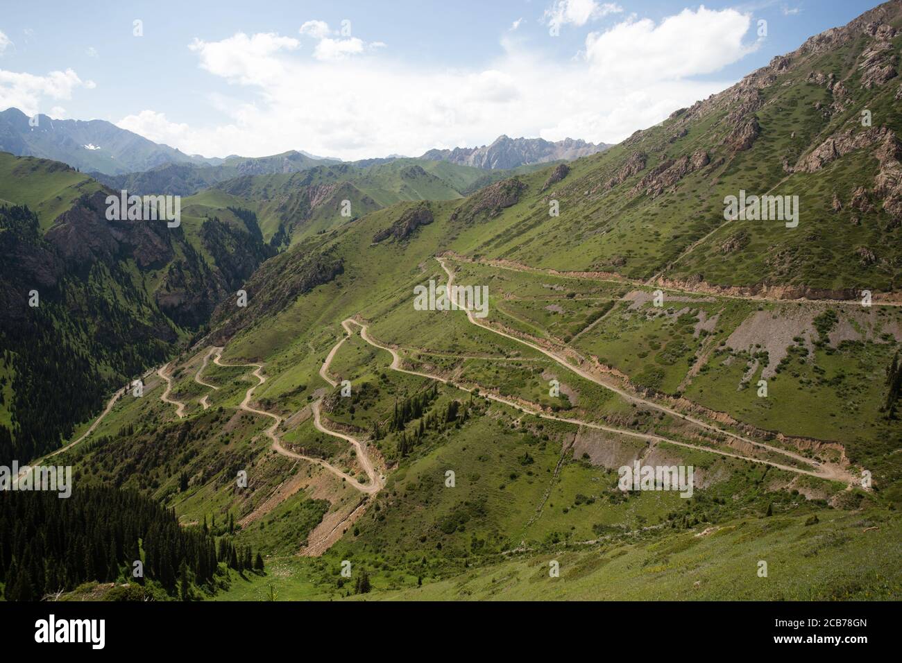 Scenes from Son Kol Lake in Kyrgyzstan's Naryn Oblast Stock Photo - Alamy