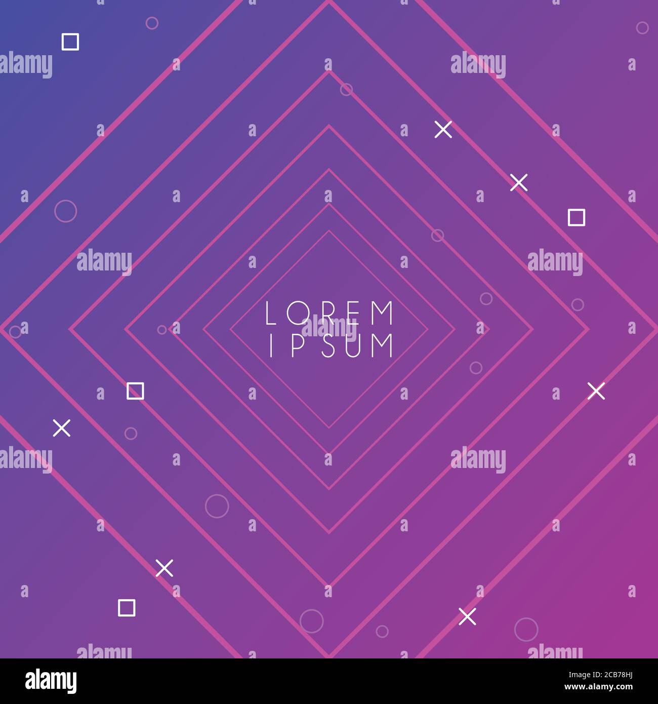 vivid paint purple color with diamond frame background vector ...