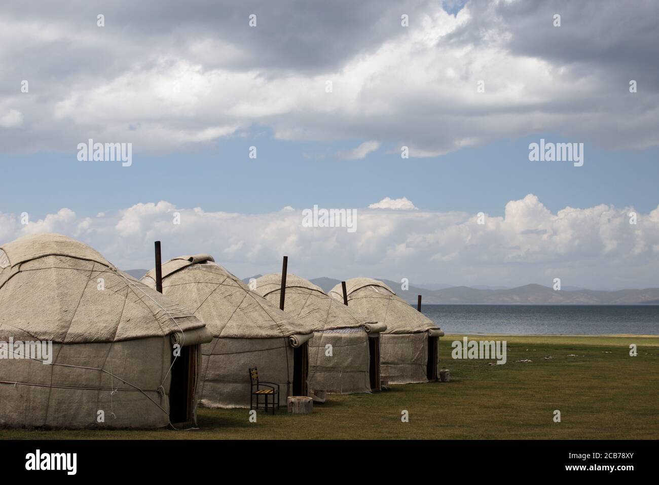 Scenes from Son Kol Lake in Kyrgyzstan's Naryn Oblast Stock Photo - Alamy