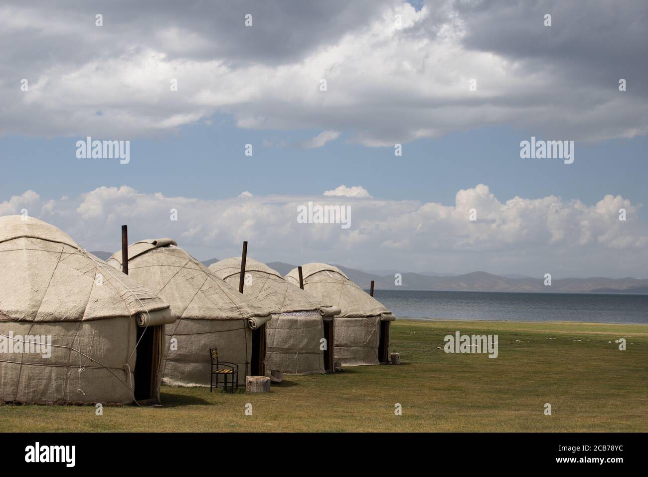 Scenes from Son Kol Lake in Kyrgyzstan's Naryn Oblast Stock Photo - Alamy