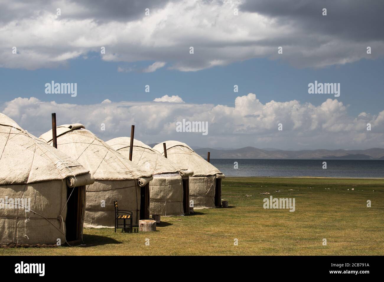 Scenes from Son Kol Lake in Kyrgyzstan's Naryn Oblast Stock Photo - Alamy