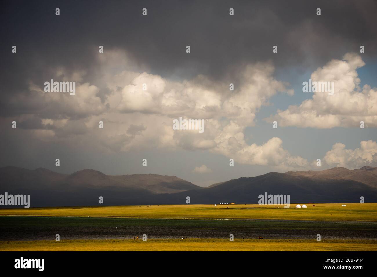 Scenes from Son Kol Lake in Kyrgyzstan's Naryn Oblast Stock Photo - Alamy