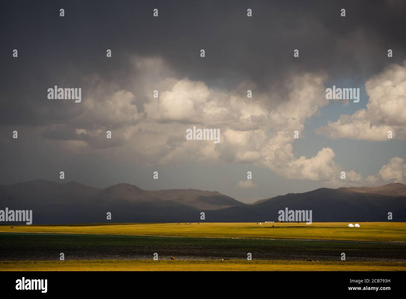 Scenes from Son Kol Lake in Kyrgyzstan's Naryn Oblast Stock Photo - Alamy