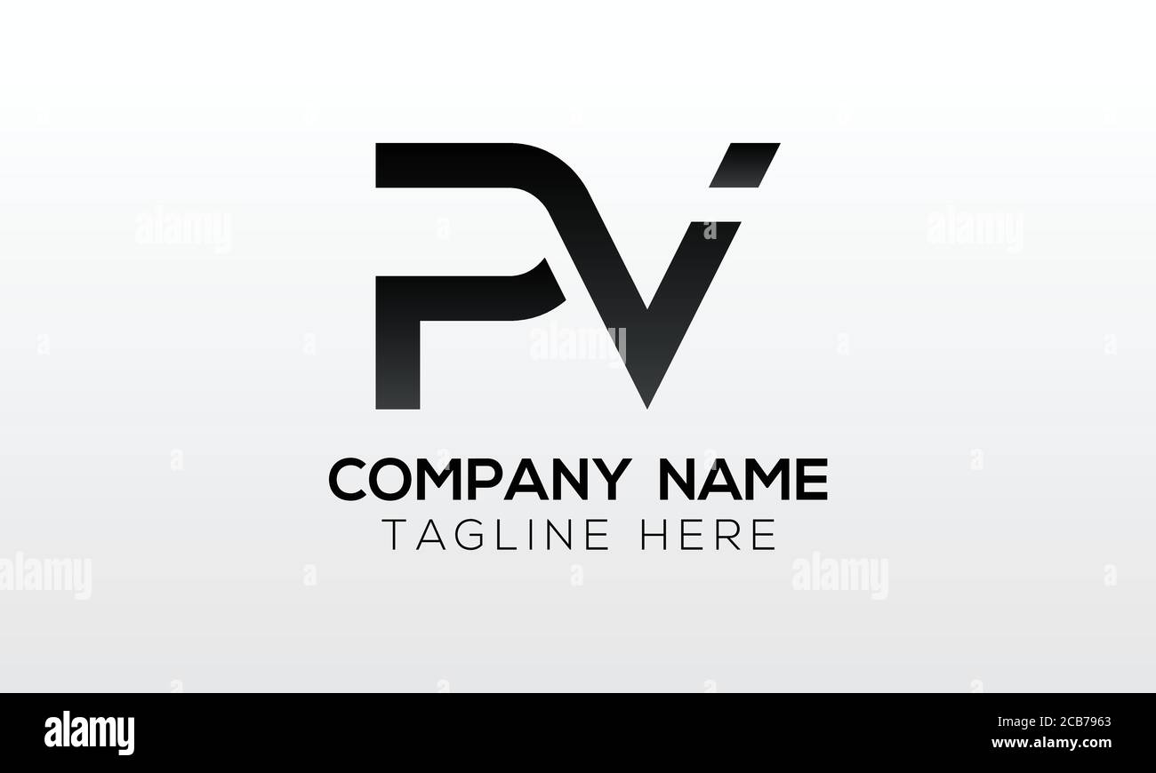 Initial PV Letter Logo With Creative Modern Business Typography Vector ... Initial PV Letter Logo With Creative Modern Business Typography Vector ...