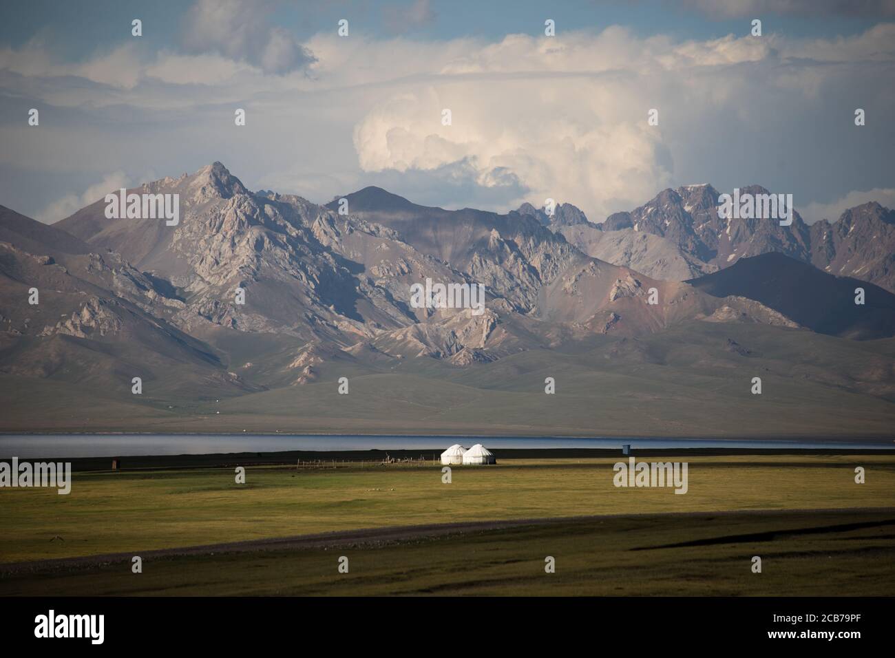 Scenes from Son Kol Lake in Kyrgyzstan's Naryn Oblast Stock Photo - Alamy