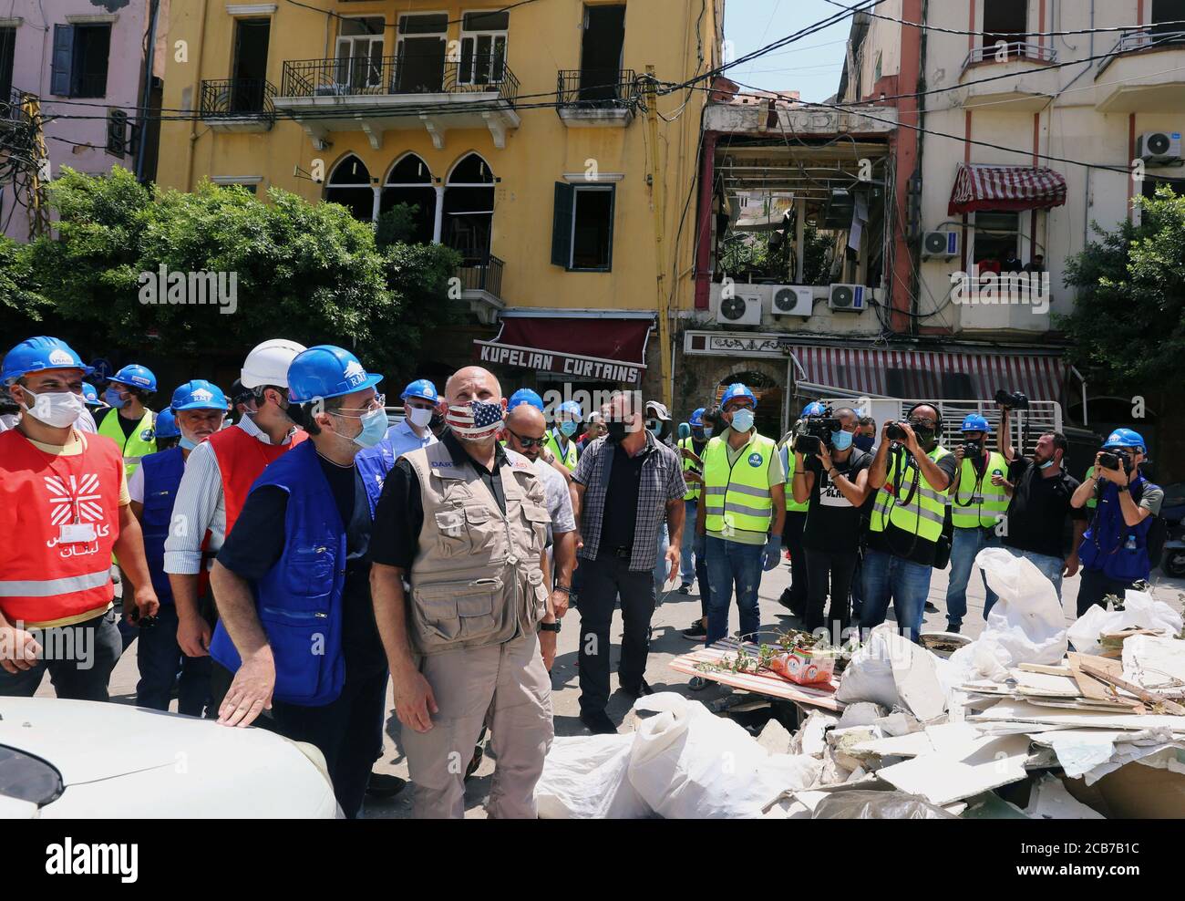 Aftermath beirut blast hi-res stock photography and images - Alamy