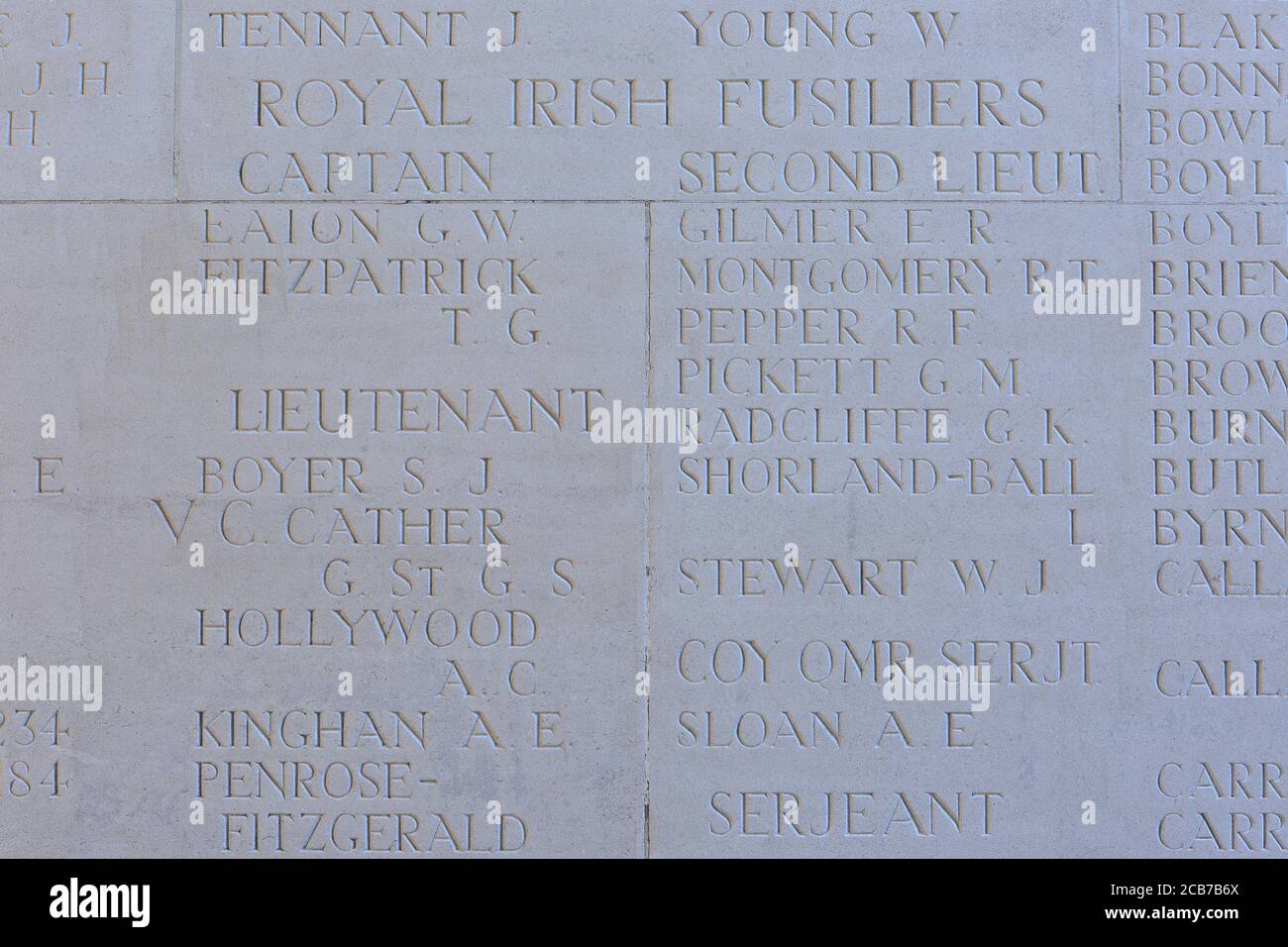 Mention of the British VC recipient lieutenant Geoffrey St. George ...