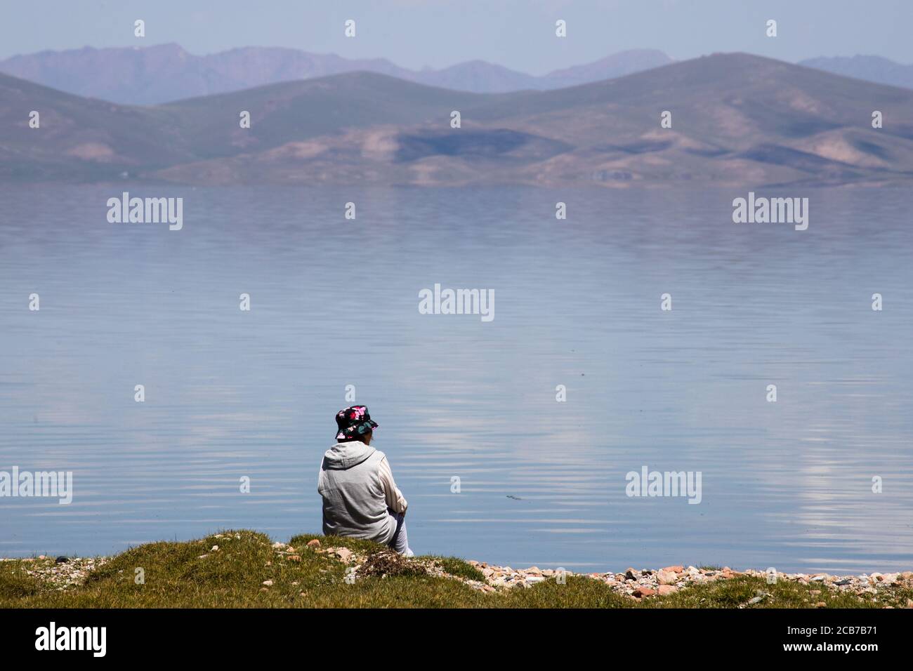 Scenes from Son Kol Lake in Kyrgyzstan's Naryn Oblast Stock Photo - Alamy