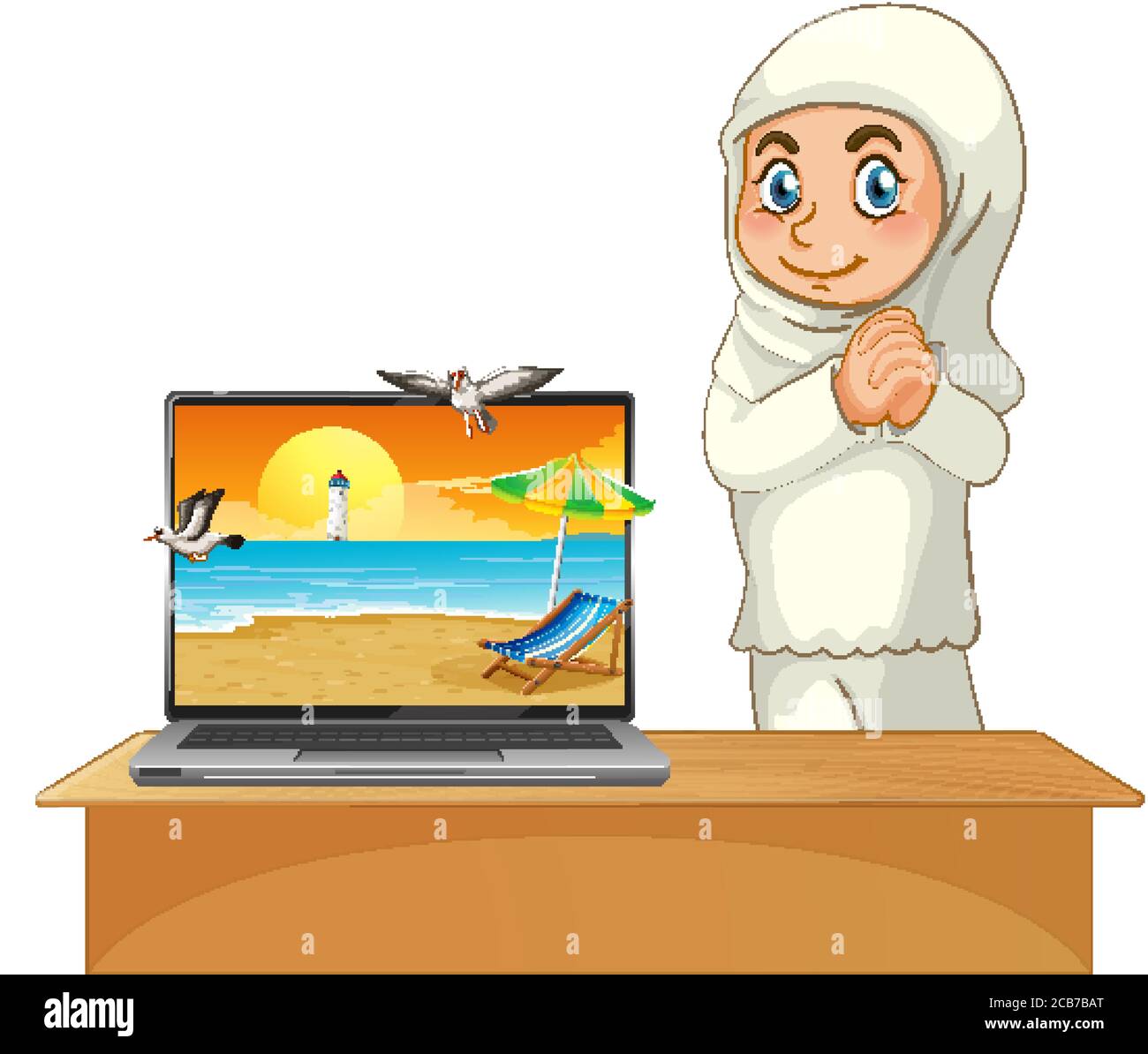 Hot Computers Stock Vector Images - Alamy