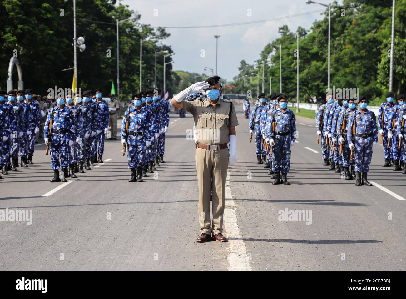 Indian rapid action force raf hi-res stock photography and images - Alamy