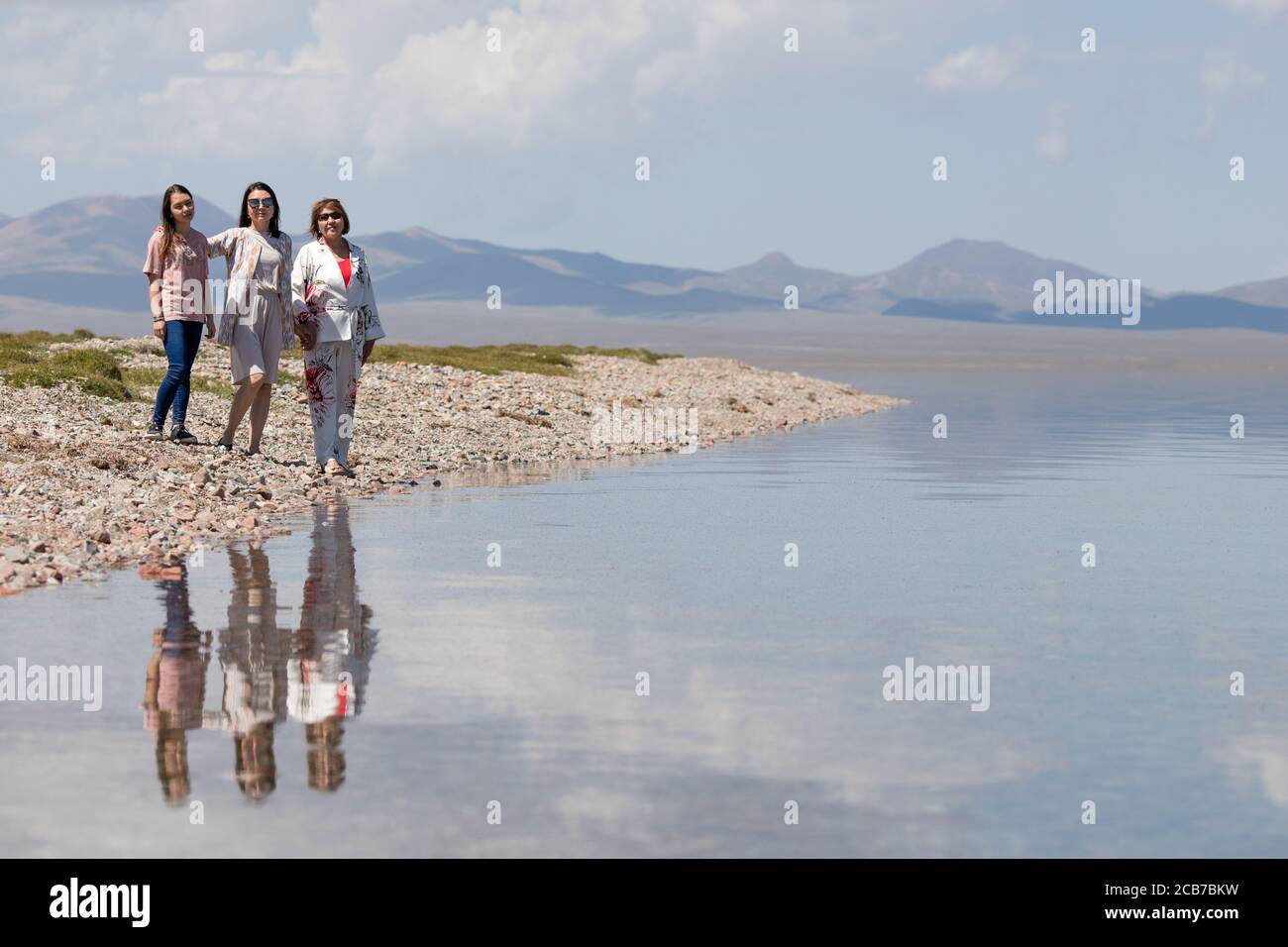 Scenes from Son Kol Lake in Kyrgyzstan's Naryn Oblast Stock Photo - Alamy