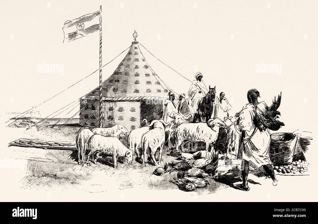 Clothing supply tent hi-res stock photography and images - Alamy