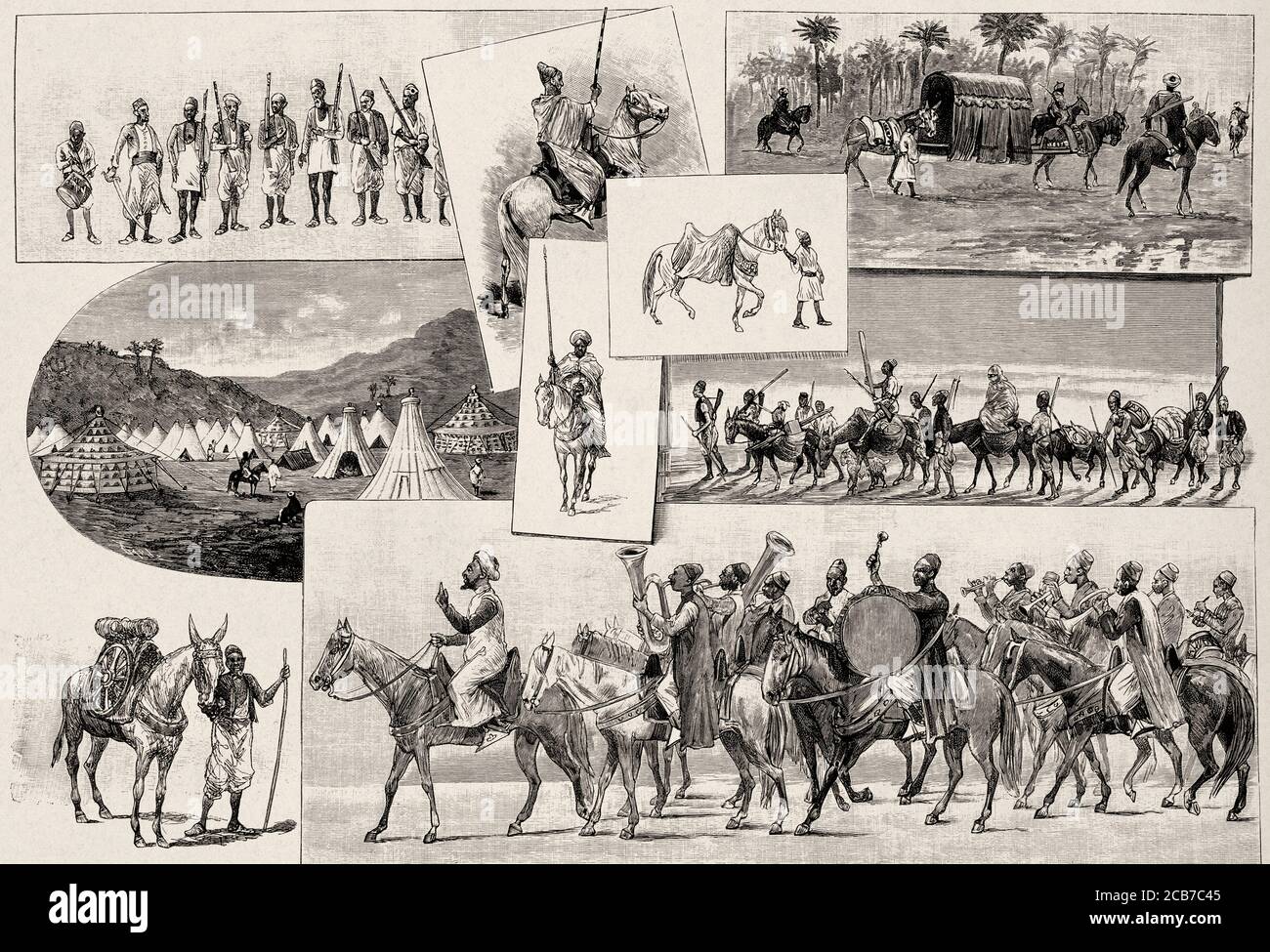 Moroccan imperial army back to collect taxes from rebel tribes, Morocco ...