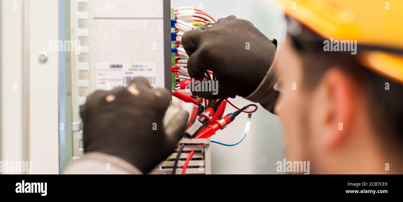 Electrical cubicle panel board hi-res stock photography and images - Alamy