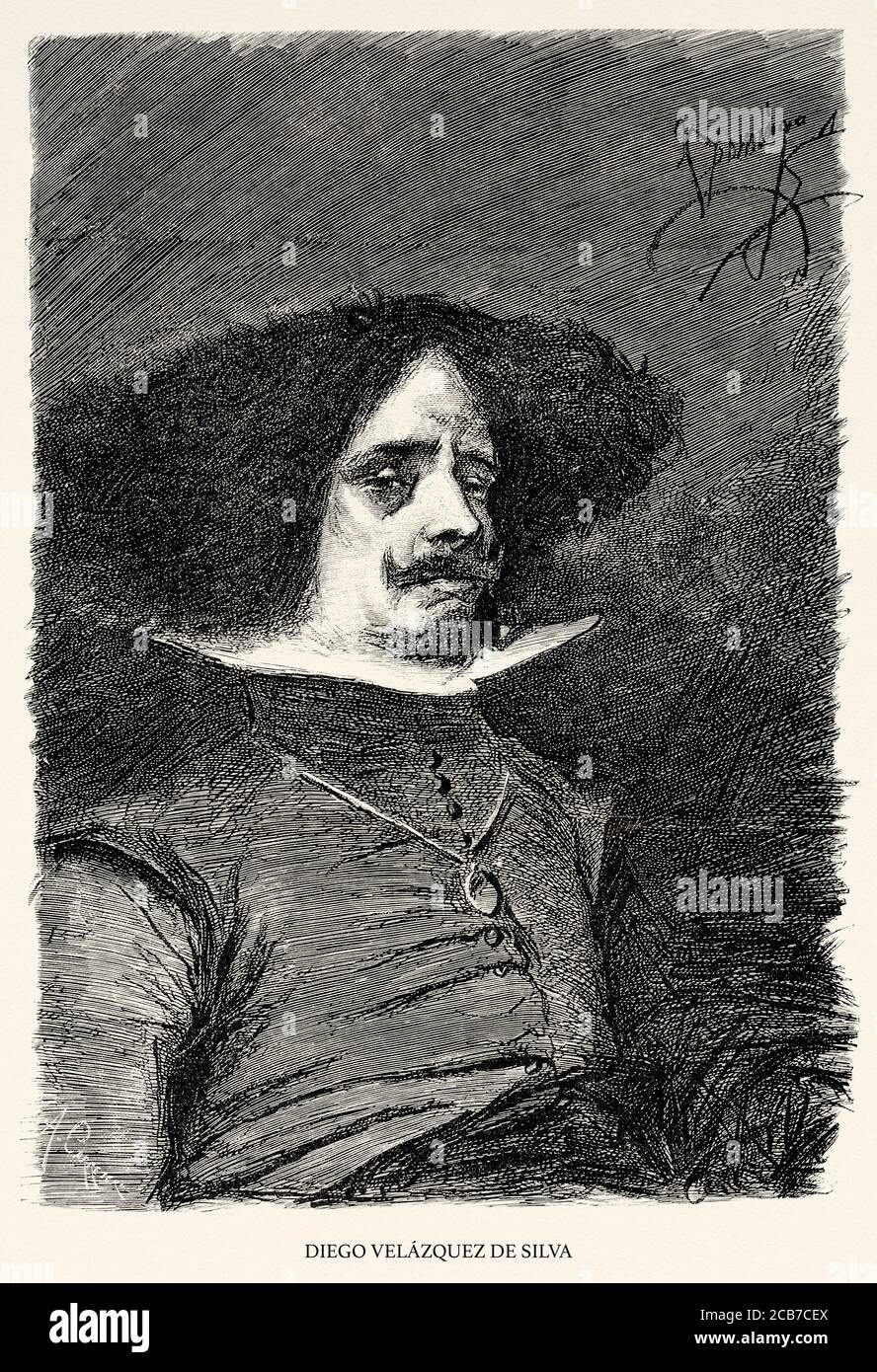 Portrait of Diego Rodríguez de Silva y Velázquez (Seville 1599 - Madrid ...