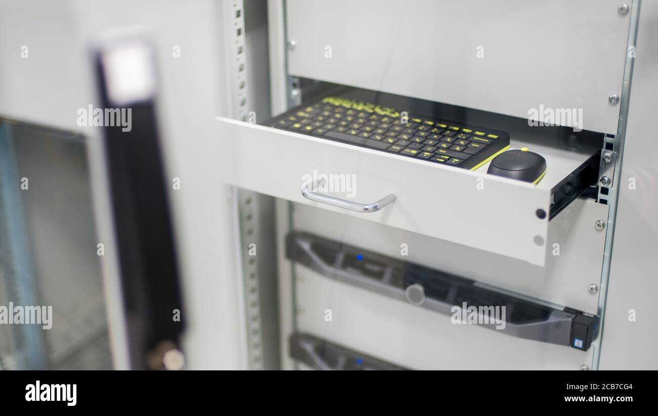 Computer unit on relay protection system. Bay control unit. Medium ...