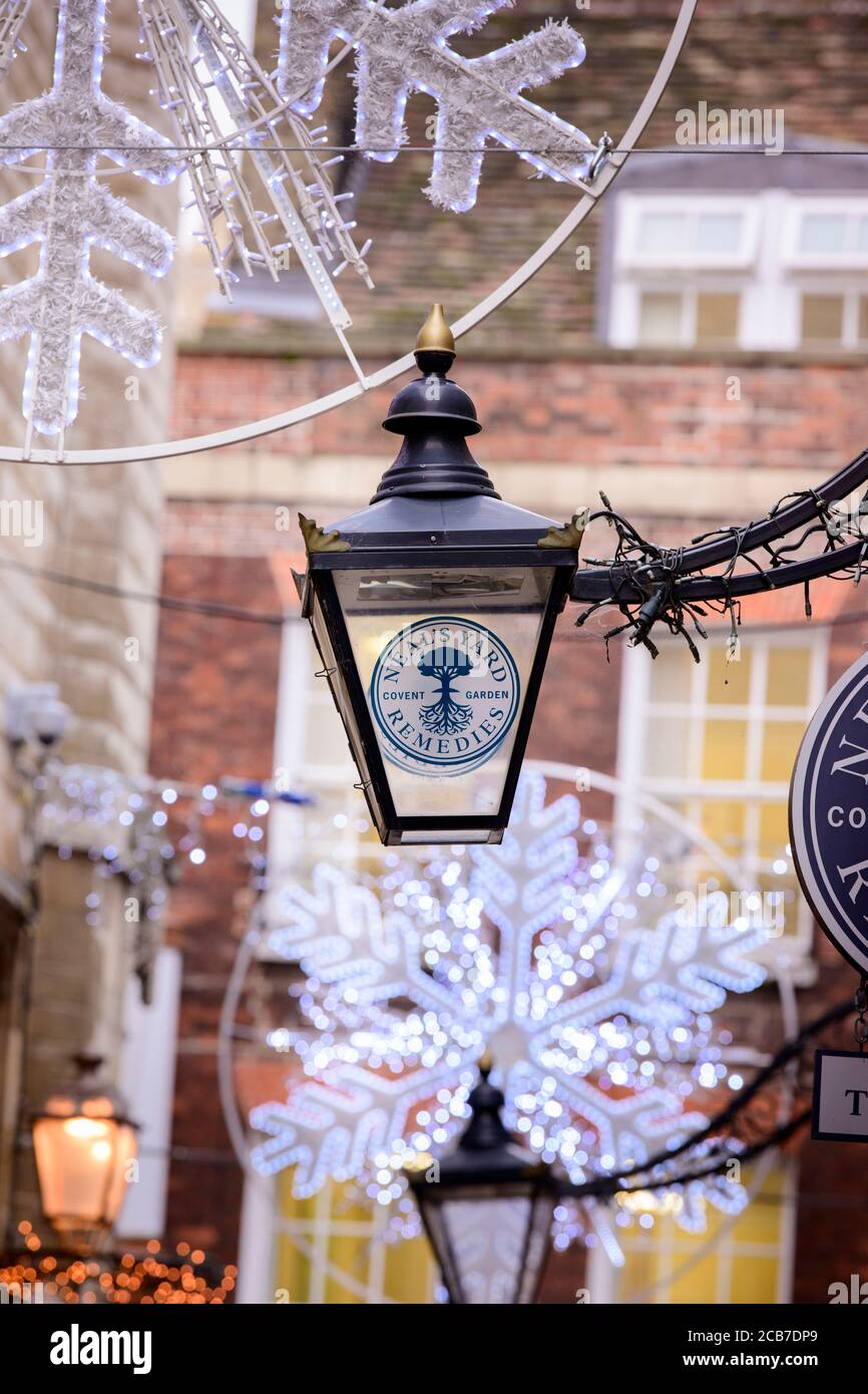 Christmas lights in Cambridge, UK, 2019 Stock Photo - Alamy