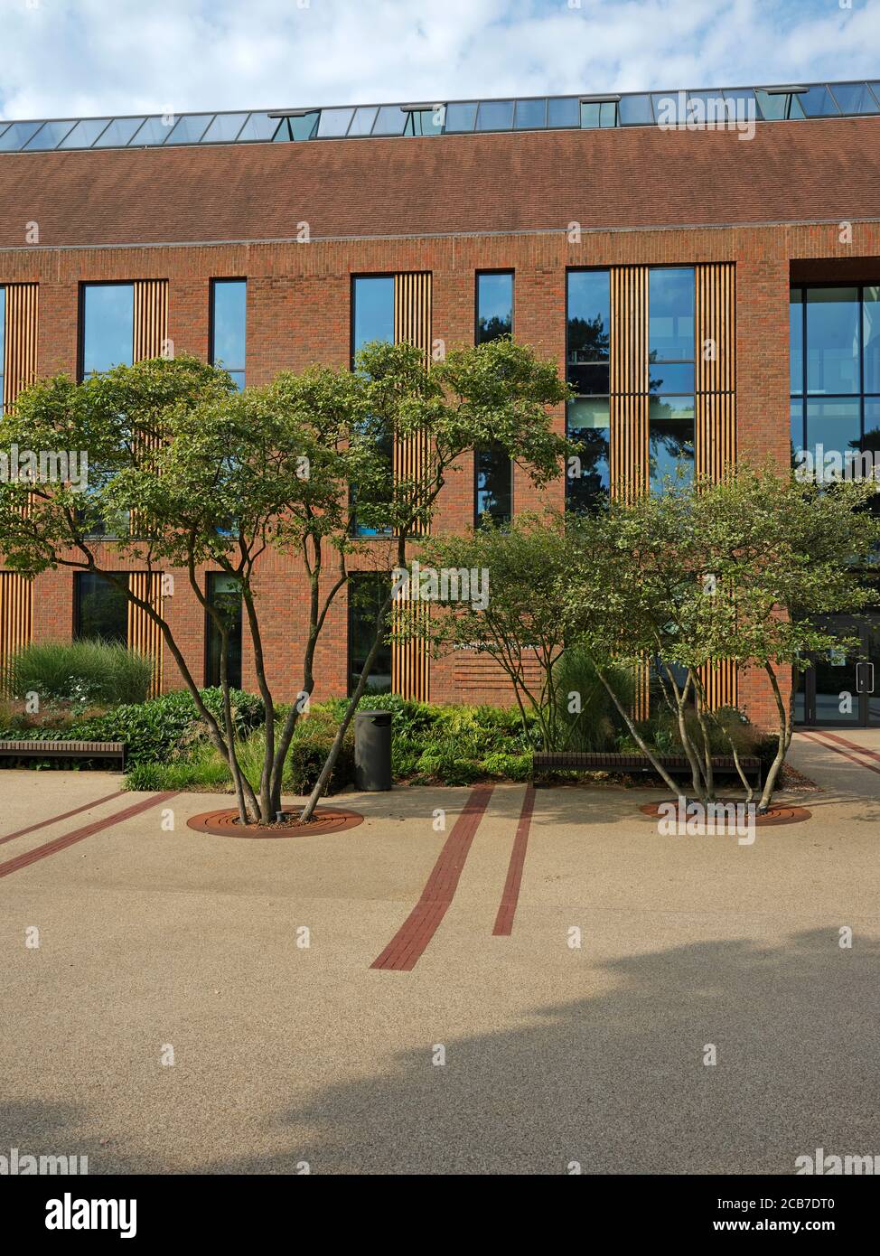 Reigate Grammar School Harrison Centre - Rerigate Surrey UK Stock Photo ...