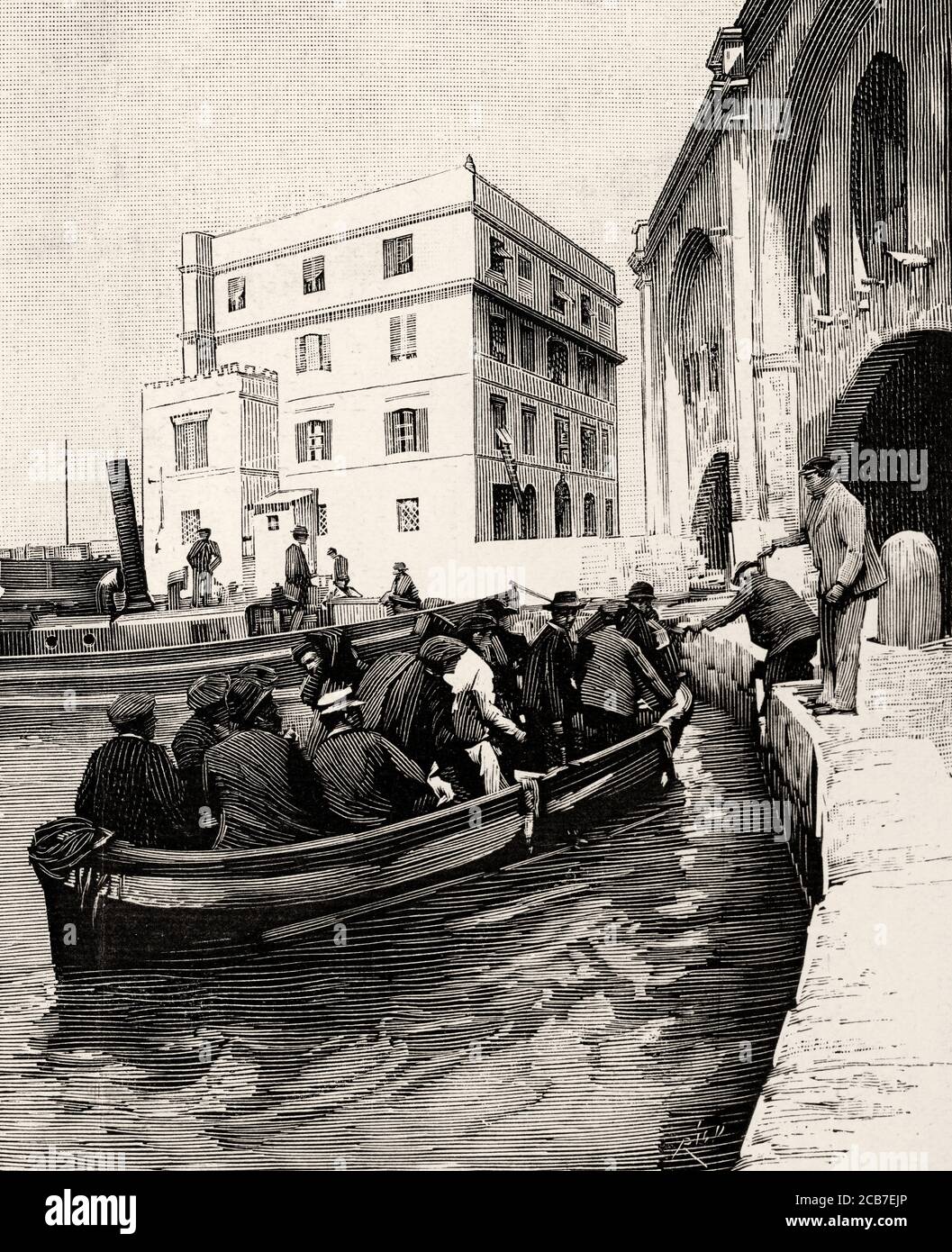 The national pilgrimage of Spanish workers to Rome. Journey from Spain ...