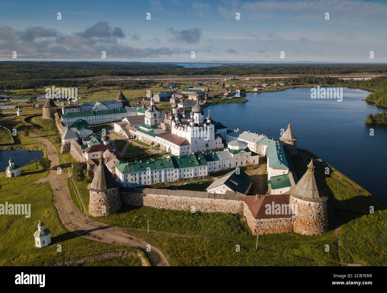 Solovetsky lake hi-res stock photography and images - Alamy