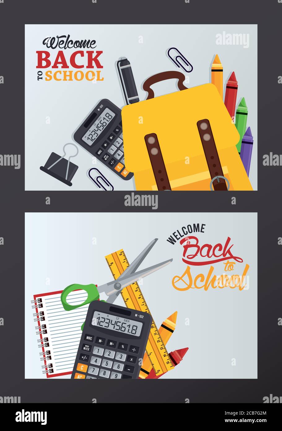 Welcome Back School Math Class High Resolution Stock Photography and ...