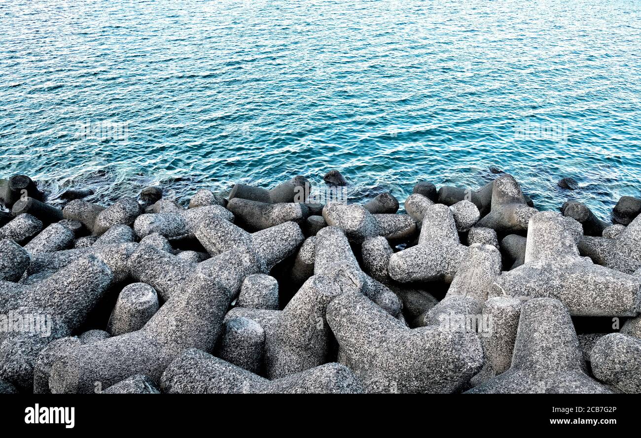 Interlocking concrete blocks hi-res stock photography and images - Alamy
