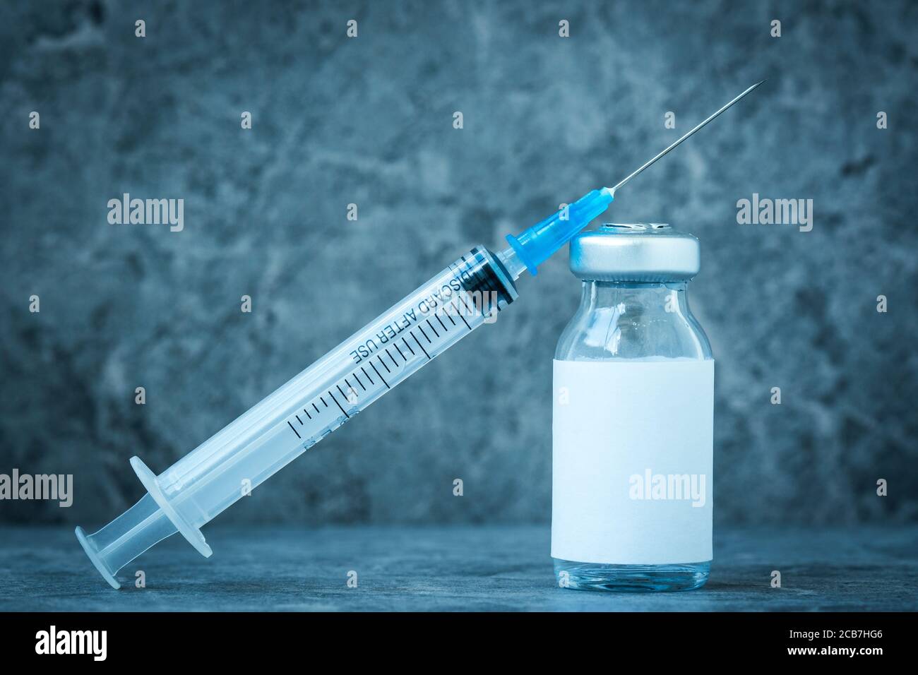 Vaccine and syringe injection. It use for prevention, immunization and ...