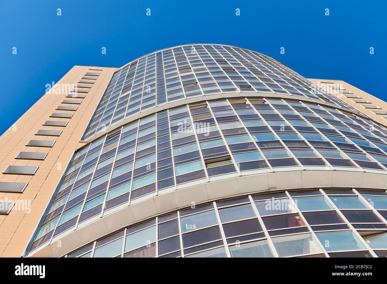 Multistorey building. Rhythm in photography. Multi-storey facade ...