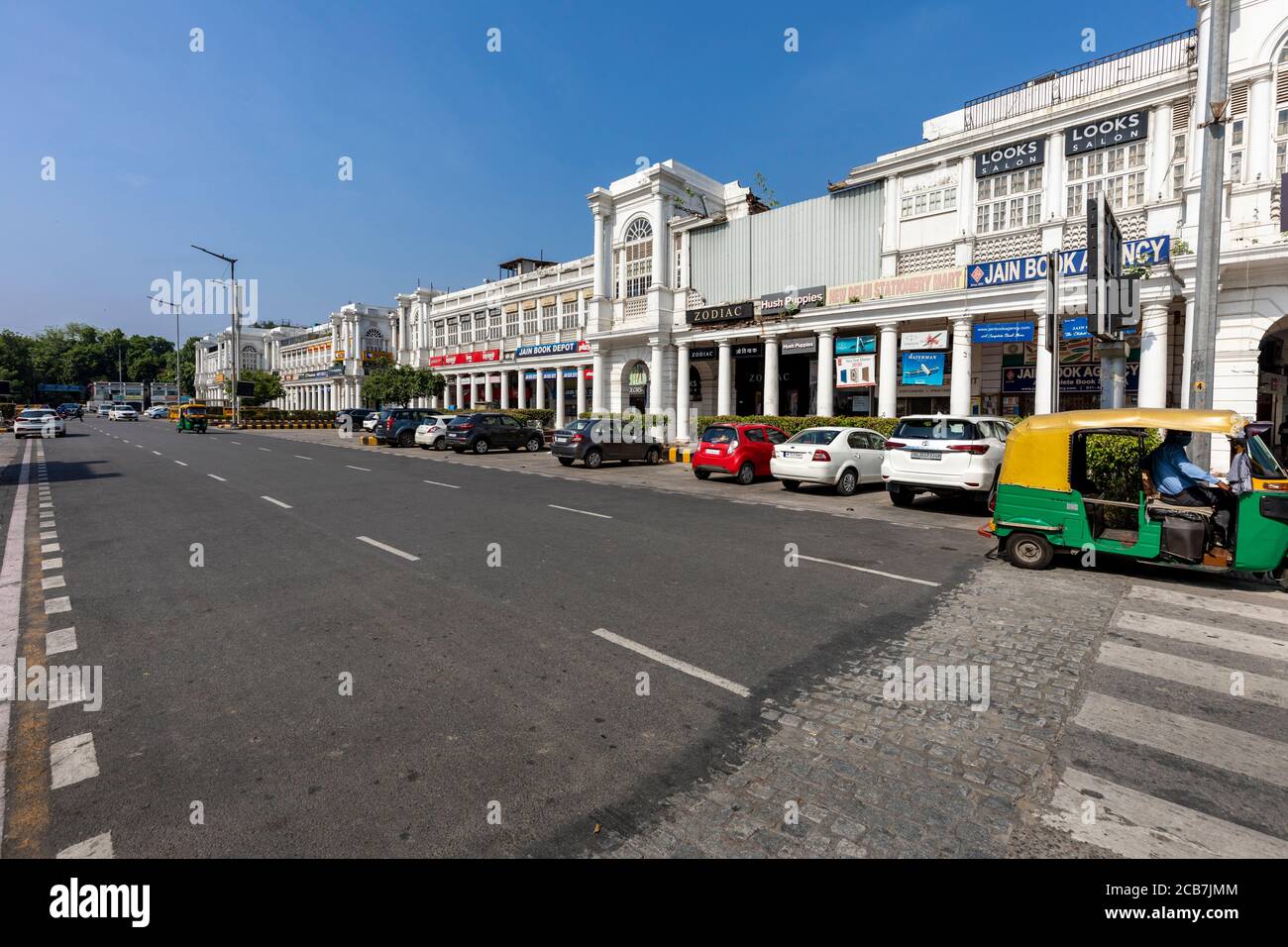Central business district connaught place hi-res stock photography and ...