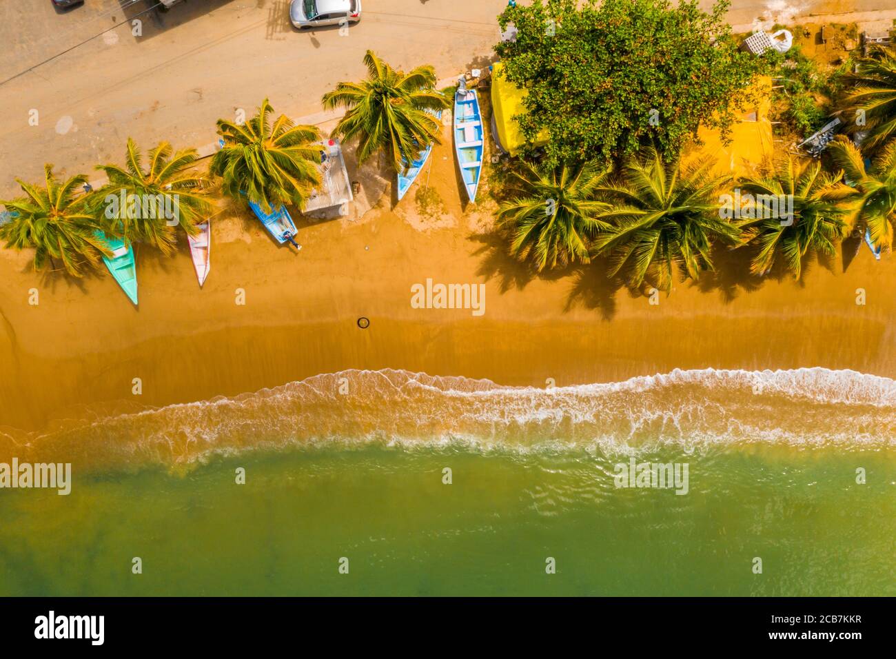 Overhead shot colorful boats hi-res stock photography and images - Alamy