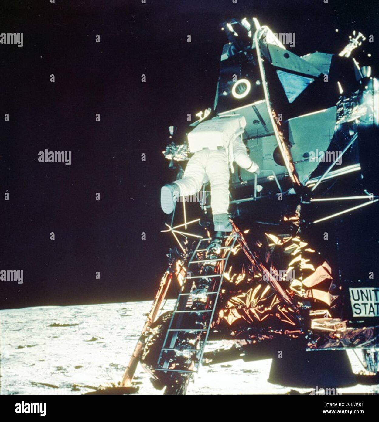 Retro photo of american astronauts hi-res stock photography and images ...