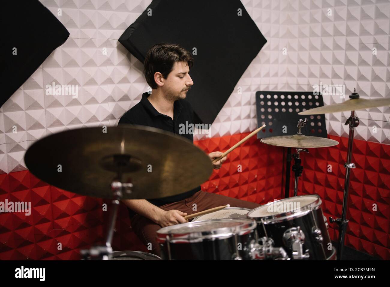 Drummer Playing Drums High Resolution Stock Photography and Images - Alamy