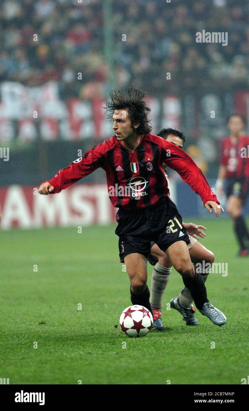 Milan Italy, 20 Octobert 2004, "SAN SIRO " Stadium, UEFA Champions League 2004/2005 , AC Milan ...