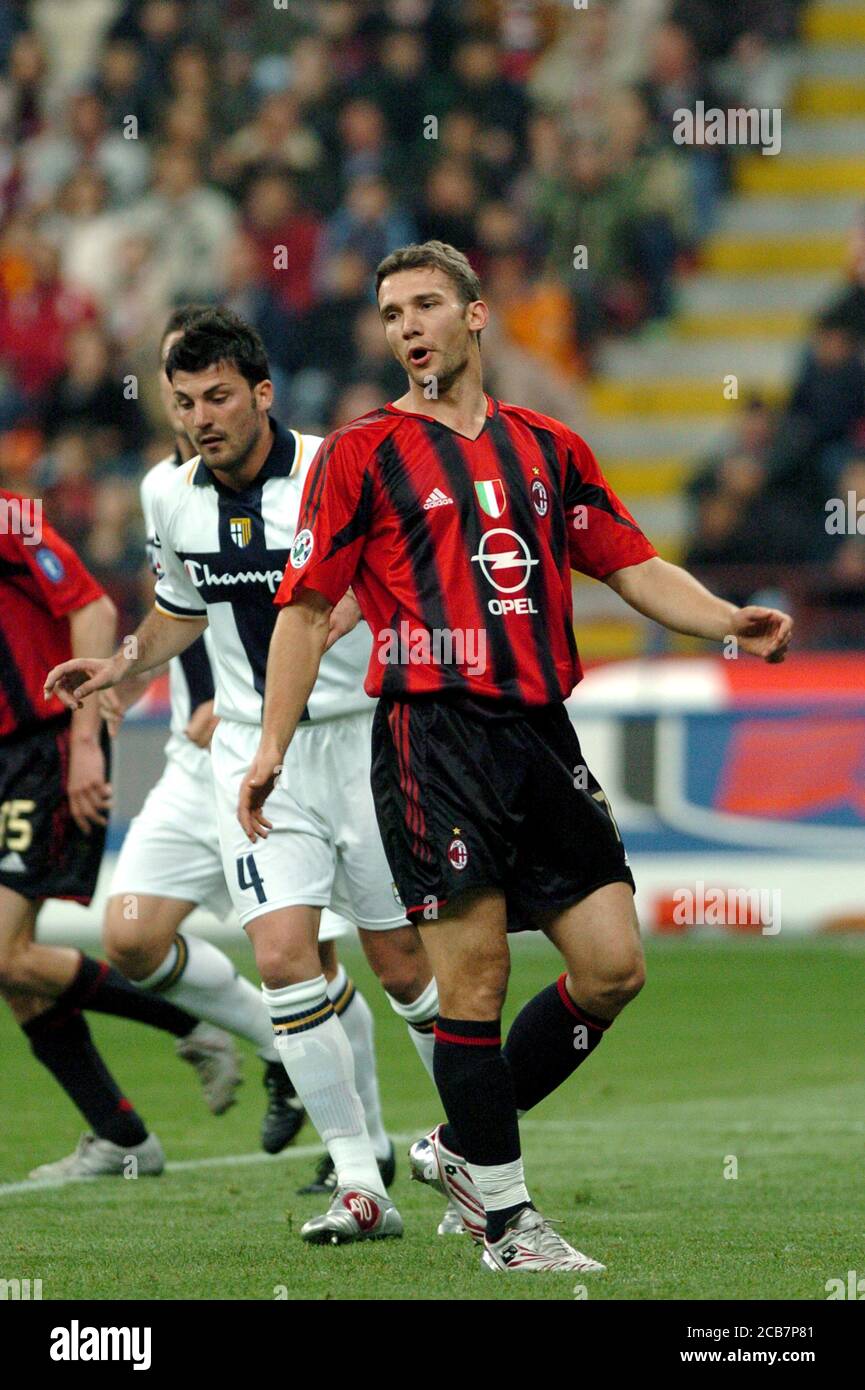 Milan Italy 23 April 2004, "G.MEAZZA SAN SIRO " Stadium, Football ...