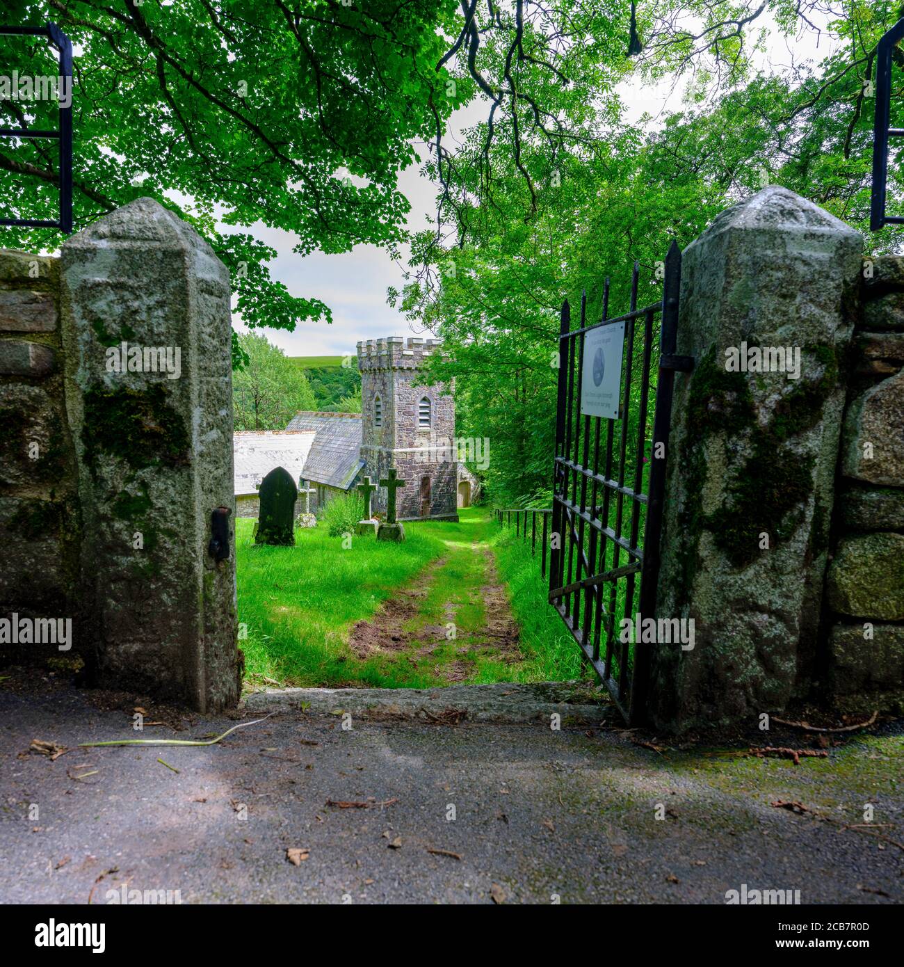Temple, UK - July 15, 2020: The Church of St Catherine of Alexandria ...