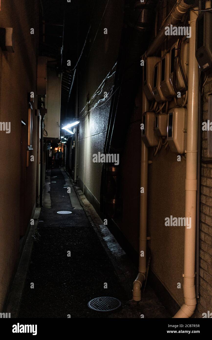 Japan, Kyoto, October 10 2019 Center city o kyoto. Gion, traditional ...